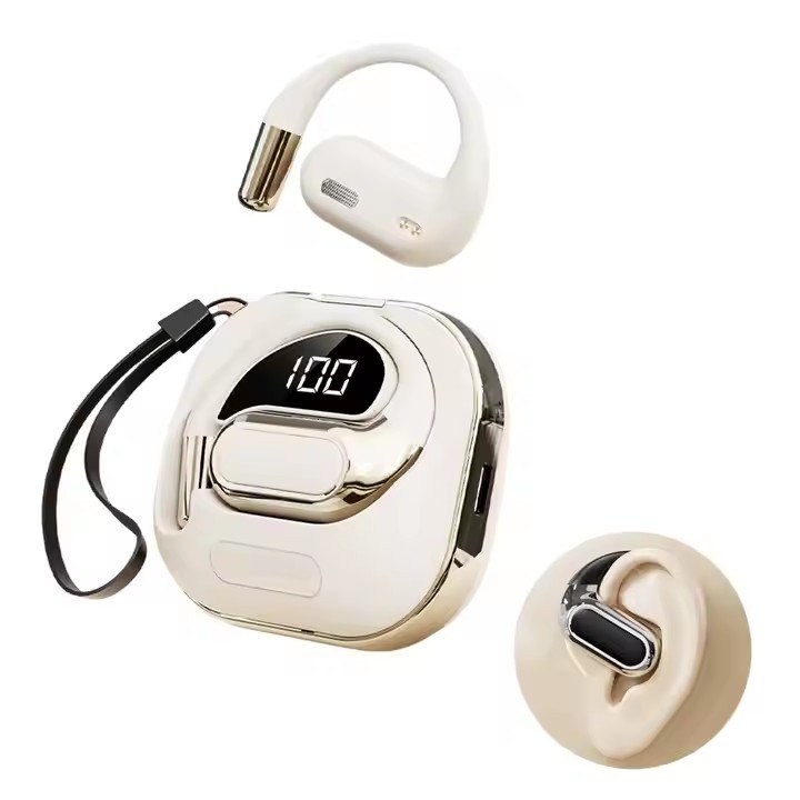 V80 OWS Hanging Ear Bone Conduction Open Bluetooth Headphones - TSSD Audio